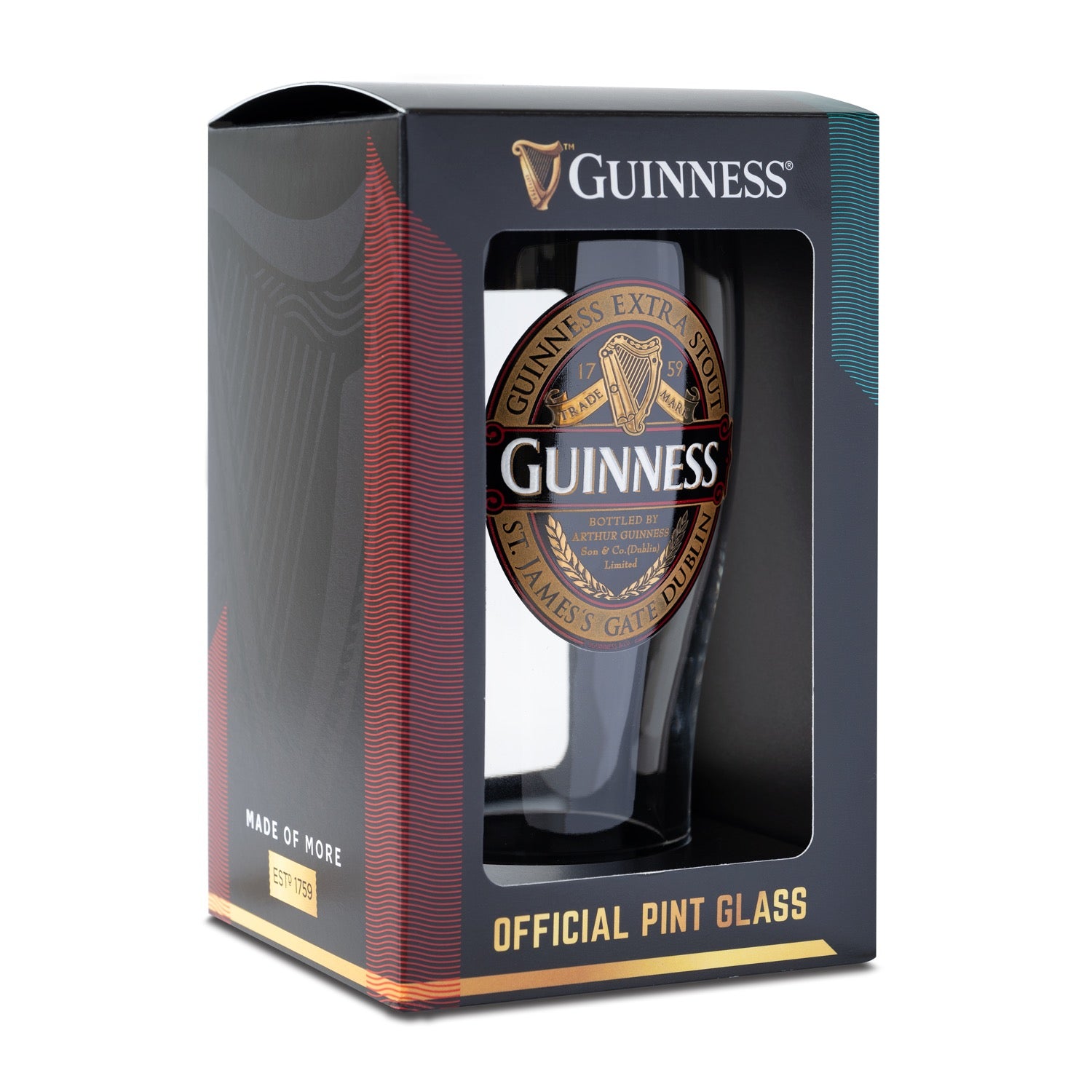 Guinness Classic Pint Glass – Guinness Webstore US