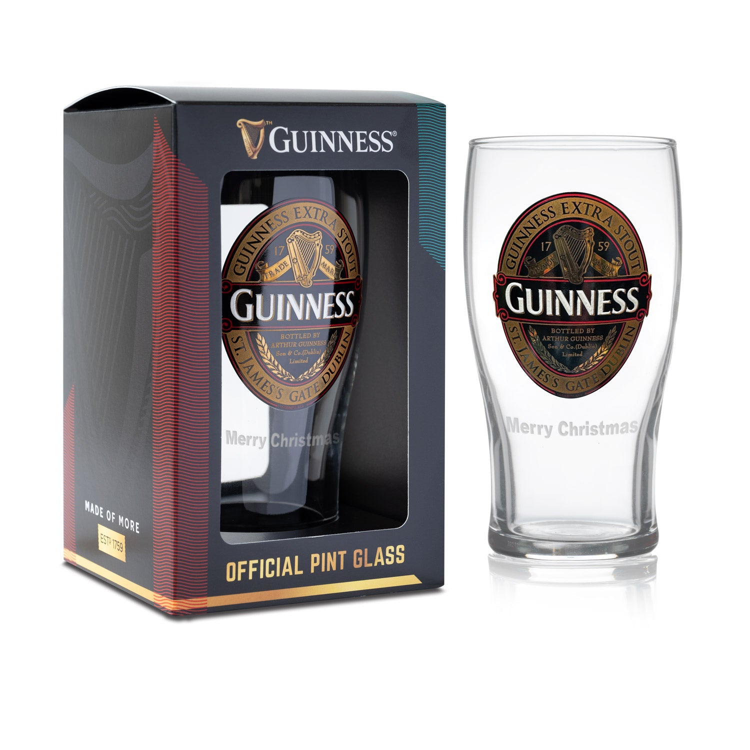 Guinness Classic Pint Glass – Guinness Webstore US