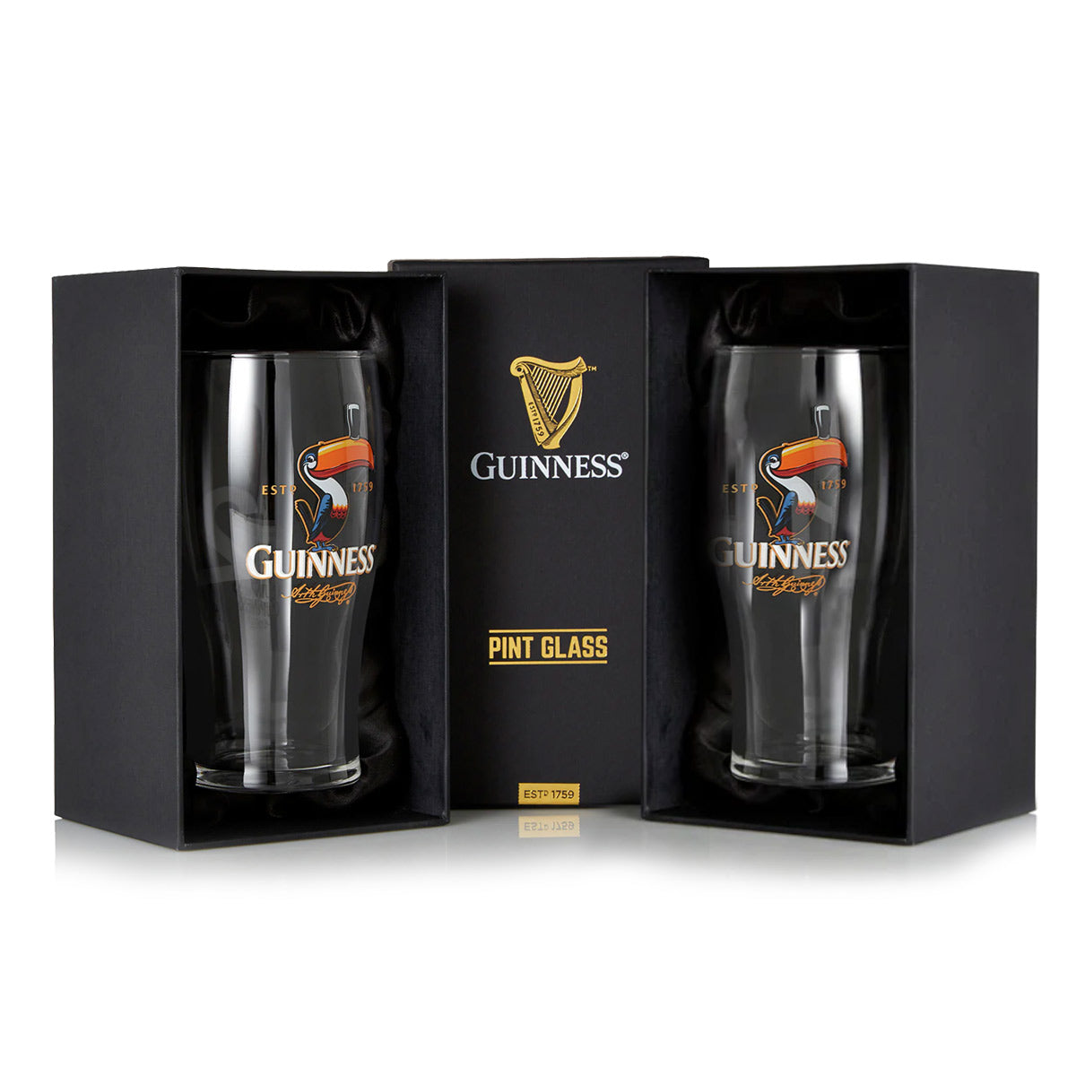 Guinness | Toucan Pint Glass Set – Guinness Webstore US