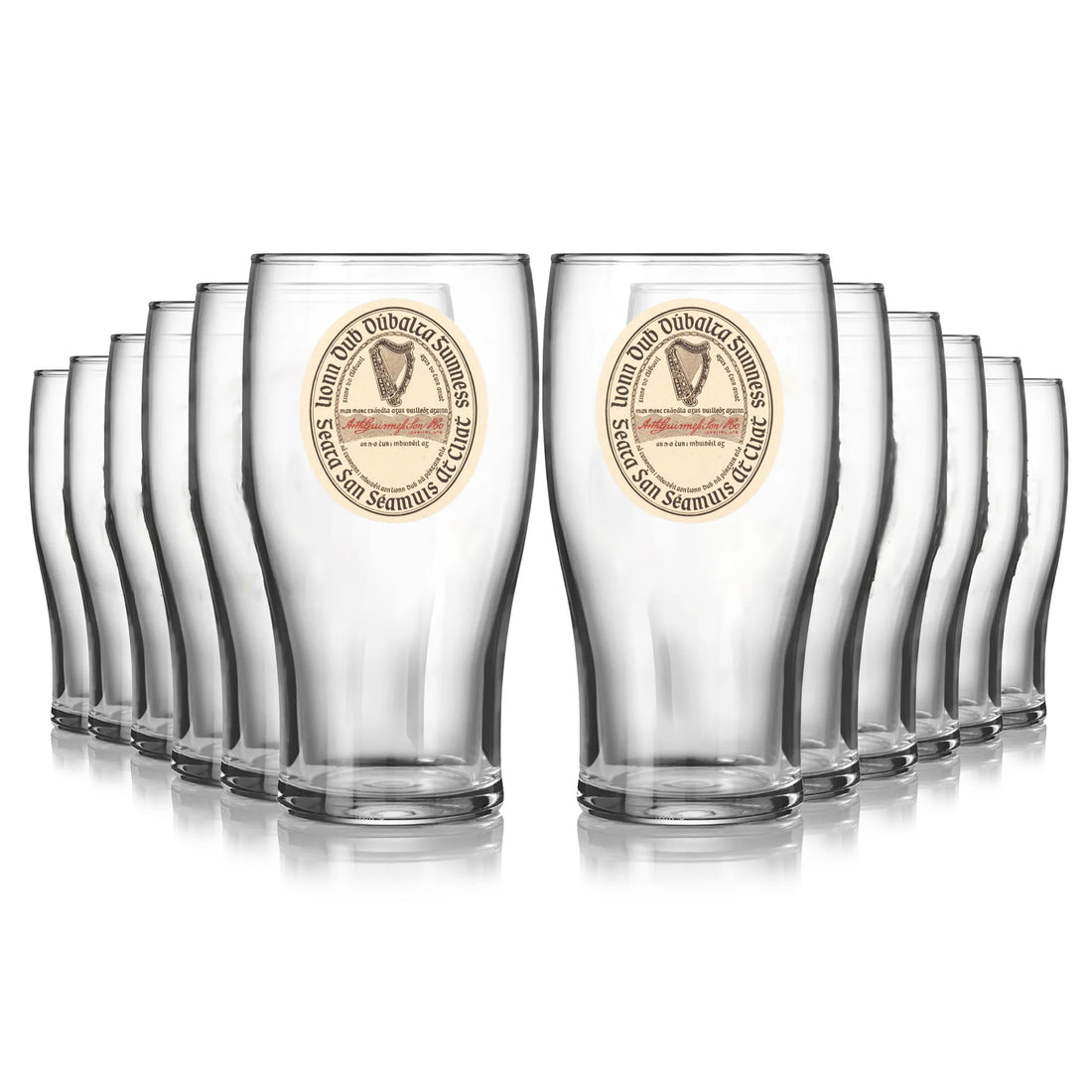 Guinness Vintage Label Pint Glass – Guinness Webstore US